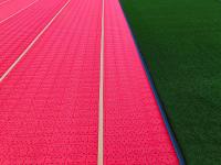 China FIFA Certified Shock Pad For Sports Field 10mm 12mm 15mm 20mm PE Foam Artificial Turf Underlay for sale
