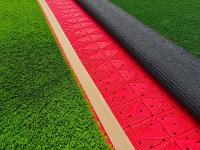 China FIFA Certified Shock Pad For Sports Field 10mm 12mm 15mm 20mm PE Foam Artificial Turf Underlay for sale