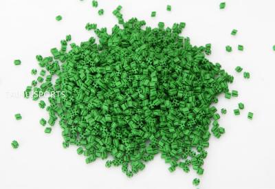 China FIFA Approved Green Rubber Artificial Grass Infill - 5kg to 6kg Eco-Friendly Granules for Sports Fields for sale