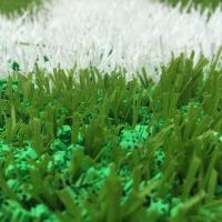 China TAIHUI T10R/T15R TPE Rubber Infill Granules for 40mm 50mm 60mm Synthetic Turf Sports Fields EN15530-5 Compliant for sale