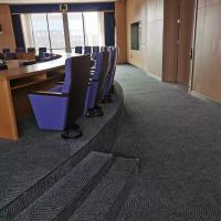 China 60.96cm*60.96cm Commercial Office Plush Printed Luxury Hotel Tile Carpet for Public Area for sale