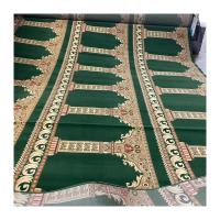 China Wall to Wall Muslim Prayer Carpet Roll for Mosque 3.66/4m*25m Rectangle Pattern Design for sale