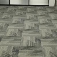 China 50x100cm Tailor Made 3D Printed Nylon Office Carpet Tiles for Wedding Celebration for sale