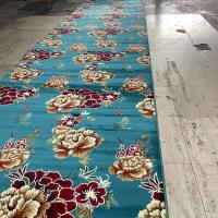 China Church and Mosque Decoration Muslim Wall to Wall Prayer Carpet Roll with Soft Texture for sale