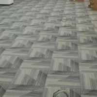 China Washable Nylon Tile Carpet Printed Hotel Carpet 60.96cmx60.96cm for in Commercial Room for sale