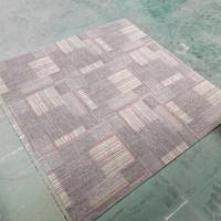 China Office Custom Loop Colorful Nylon Carpet Tile with PE Backing and 100% BCF Face Fibre for sale