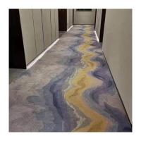 China Custom Printing High Pile Nylon Carpets for Modern Design Style Hotel Benefit for sale