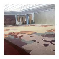 China Modern Cut Pile Hand Tufted Wool Carpet for Hotel Living Room Custom Luxury Designer for sale