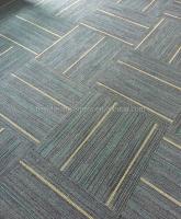 China Loop Pile Pattern Foshan Nylon Carpet Tiles with Machine Made Technology for sale