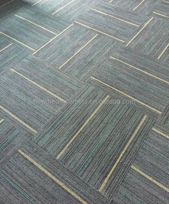 China Loop Pile Pattern Foshan Nylon Carpet Tiles with Machine Made Technology for sale