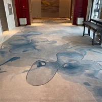 China Commercial Room Rectangle Custom Printing Carpets Modern Design Style Hotel Carpets for sale