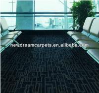 China 100 by 100 Size Loop Pile Office Fireproof Carpet Tile for Canton Carpet Manufactured for sale