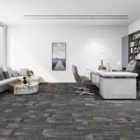 China Hotel and Office Nylon Carpet Tiles 50x50 Square Size Total Thickness 6mm Easy to Install for sale