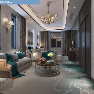 China High Pile 100% Nylon Custom Printing Modern Design Hotel Carpets for Exclusive Hotels for sale