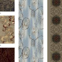 China Plum Flower Patterned Customized Luxury Axminster Carpet for Hotel 80% Wool 20% Nylon for sale
