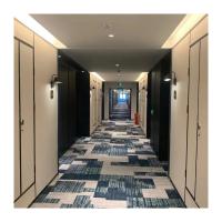 China Customized Printing High Pile Axminster Carpet in Nylon Material for Hotel Flooring for sale
