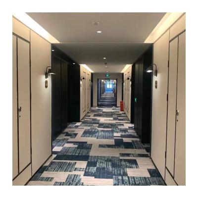 China Customized Printing High Pile Axminster Carpet in Nylon Material for Hotel Flooring for sale
