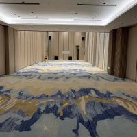 China Customized Printing High Pile Axminster Carpet in Nylon Material for Hotel Flooring for sale