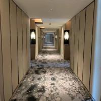 China Customized Printing High Pile Axminster Carpet in Nylon Material for Hotel Flooring for sale