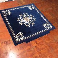 China Large Size 3D Teppiche Handmade Antique Style Dragon Carpet with Custom Logo in Black for sale
