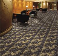 China Stock 20% Nylon 80% Wool Five-Star Woven Axminster Carpet for Hotel Lobby Restaurant for sale