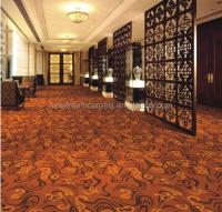 China Stock 20% Nylon 80% Wool Five-Star Woven Axminster Carpet for Hotel Lobby Restaurant for sale