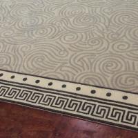China Home Handmade Tufting White Color Carpet and Rug with Custom Design from Wool/Arcylic for sale