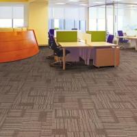 China Total thickness 6±1mm 100% Nylon 50x50 Carpet Tiles for Office Commercial Environment for sale