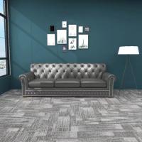 China Total thickness 6±1mm 100% Nylon 50x50 Carpet Tiles for Office Commercial Environment for sale