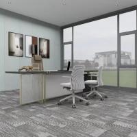 China Total thickness 6±1mm 100% Nylon 50x50 Carpet Tiles for Office Commercial Environment for sale