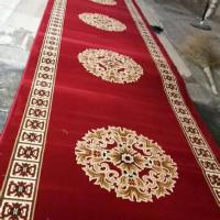 China 100% Polypropylene Mosque Carpet Roll for Wall to Wall Prayer in Mosque Decoration for sale