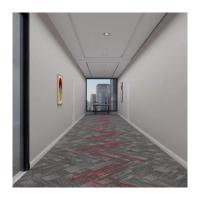 China 50x50cm Squares Carpet Tiles Luxury 100% Nylon Material for Office Rectangle Shape for sale