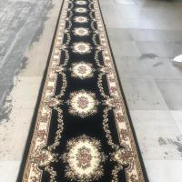 China Easy to Clean Solid Muslim Wall to Wall Prayer Carpet Roll for Mosque Tapis de Priere for sale
