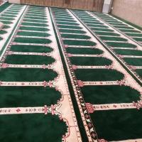 China 8mm Pile Height Non-Slip Mosque Carpet Roll in Design for Pakistan Mosque for sale