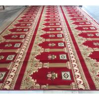 China 8mm Pile Height Non-Slip Mosque Carpet Roll in Design for Pakistan Mosque for sale