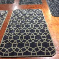 China Custom Meadow Rugs Handmade Ployster Green Grass Area Carpets and Rugs for Living Room for sale
