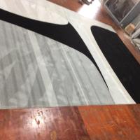 China Custom Meadow Rugs Handmade Ployster Green Grass Area Carpets and Rugs for Living Room for sale