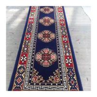 China Design Mosque Carpet Roll with 1200g/sqm Fleece Weight and 4m Width in Pakistan Mosque for sale
