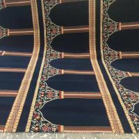 China Design Mosque Carpet Roll with 1200g/sqm Fleece Weight and 4m Width in Pakistan Mosque for sale