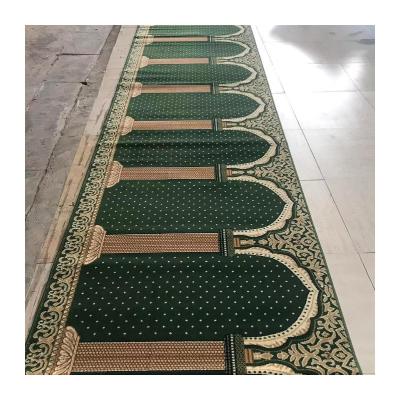 China Rectangle Axminster Customized Patterns 4*25 Roll Custom Carpets for Mosque Prayer Carpet for sale