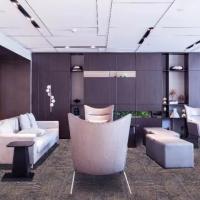 China Office Modular PP Carpet Luxury Removable Carpet Tiles 50x50 with Puzzle Pattern for sale