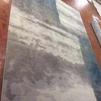 China Hand-Tufted 100% Zealand Wool Carpet by Carpetgun 4.5 lbs Pile Weight 10mm Pile Height for sale