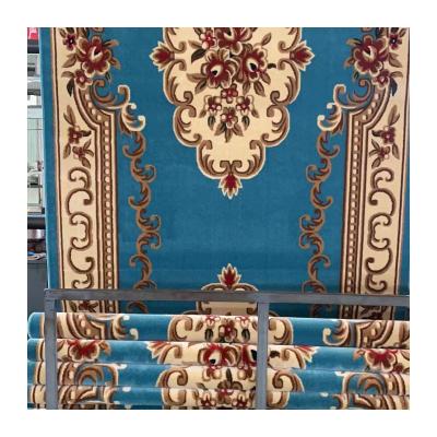 China Mosque Prayer Carpet Roll in Customized Color 3.66/4m*25m for Wall to Wall Prayer for sale