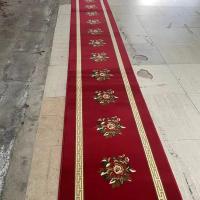 China Mosque Prayer Carpet Roll in Customized Color 3.66/4m*25m for Wall to Wall Prayer for sale