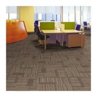 China Plain Style Puzzle Pattern Luxury Removable Carpet Tiles 50x50 for Office Modular for sale