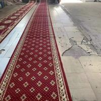 China Commercial Church Muslim Wall to Wall Prayer Carpet Roll with Easy Installation for sale