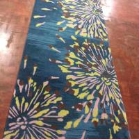 China Cotton Cloth Backing Custom Bape Commission Rug for Handmade Tufted Designer Carpet for sale
