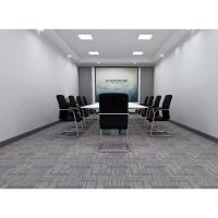 China Plain Style Puzzle Pattern Luxury Removable Carpet Tiles 50x50 for Office Modular for sale