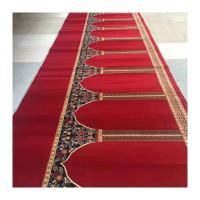 China Print Muslim Mosque Prayer Carpet 4*25 Roll Customized Patterns for Mosque Decoration for sale