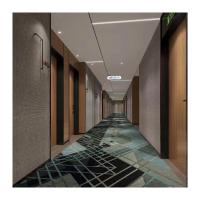 China High Pile Nylon Custom Printing Hotel Carpets Modern Design Style for Lobby Hall for sale